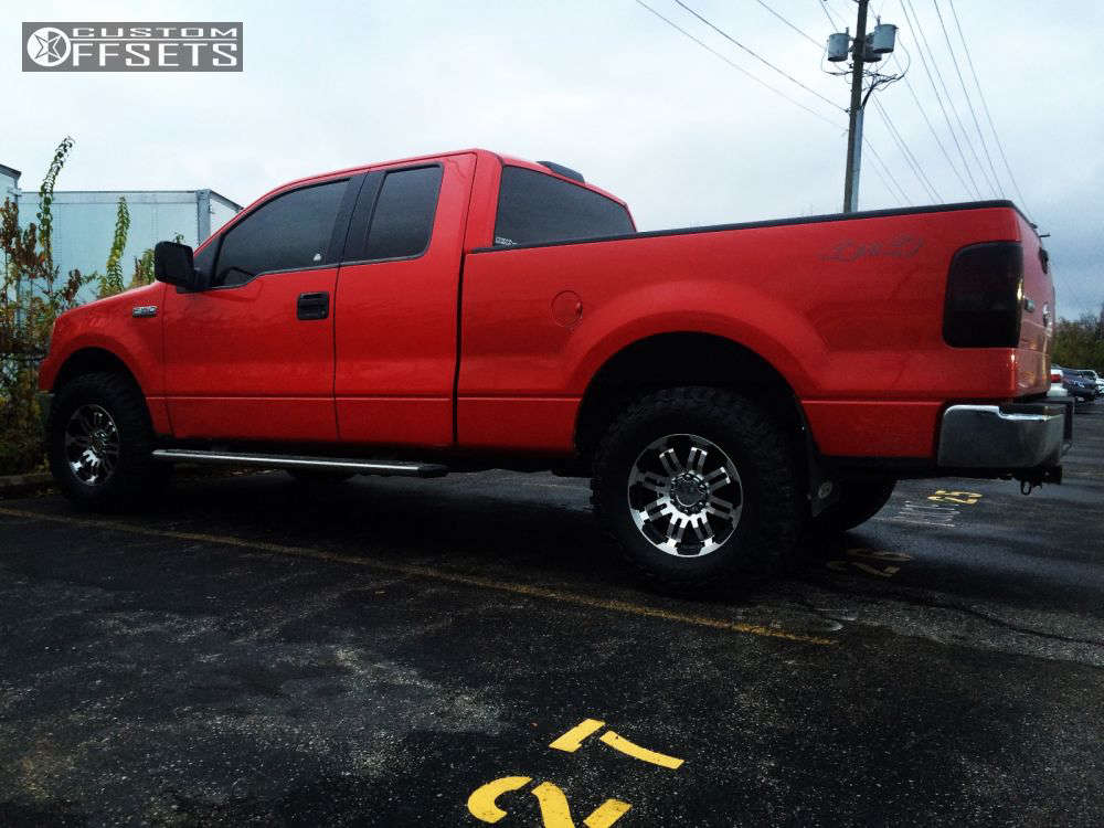 2005 Ford F-150 with 17x8.5 25 Vision Warrior and 33/12.5R17 ...