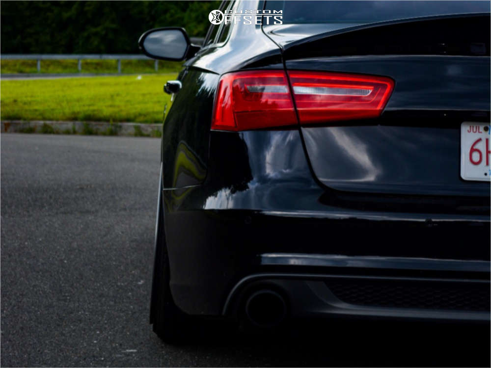 2012 Audi A6 Quattro with 20x10 40 Anovia Elder and 225/35R20 Vercelli ...