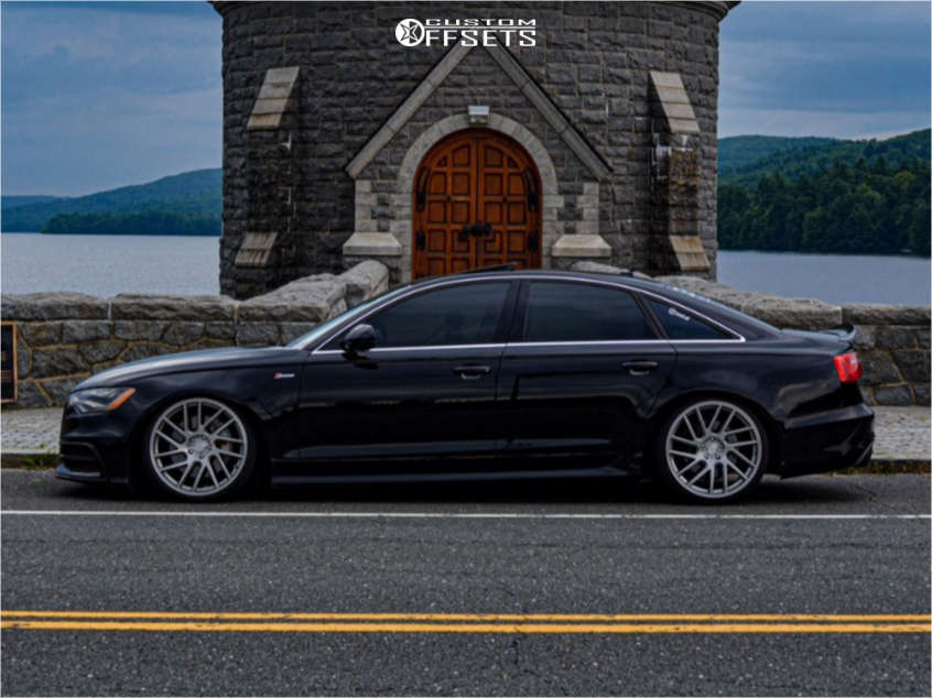 2012 Audi A6 Quattro with 20x10 40 Anovia Elder and 225/35R20 Vercelli ...