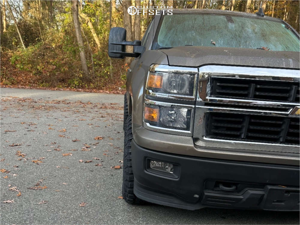 2015 Chevrolet Silverado 1500 with 18x9 -12 Anthem Off-Road Valor and ...