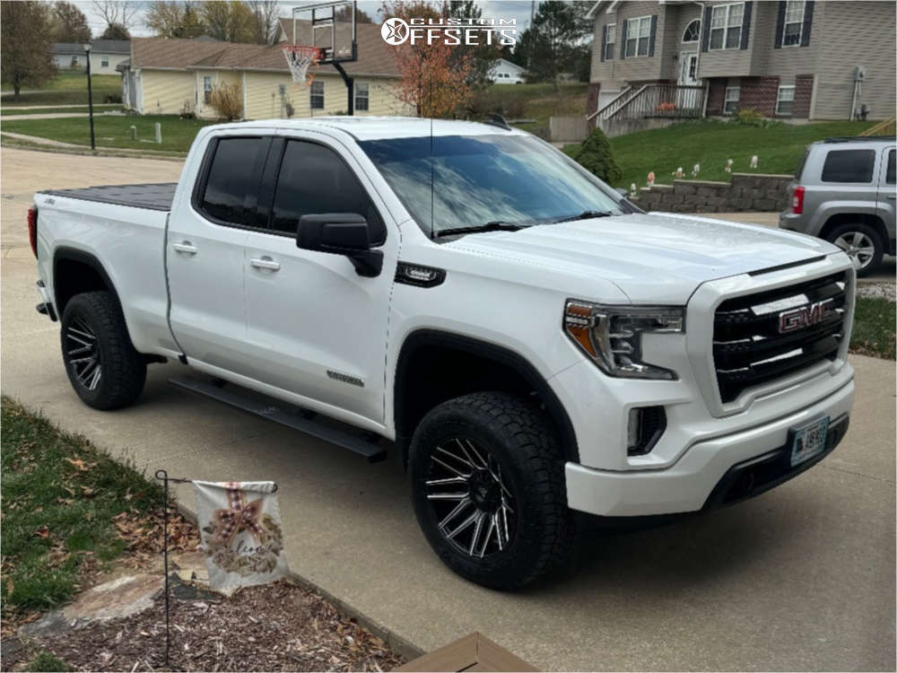 2021 GMC Sierra 1500 with 20x10 -19 Fittipaldi Offroad Fa14 and 275 ...