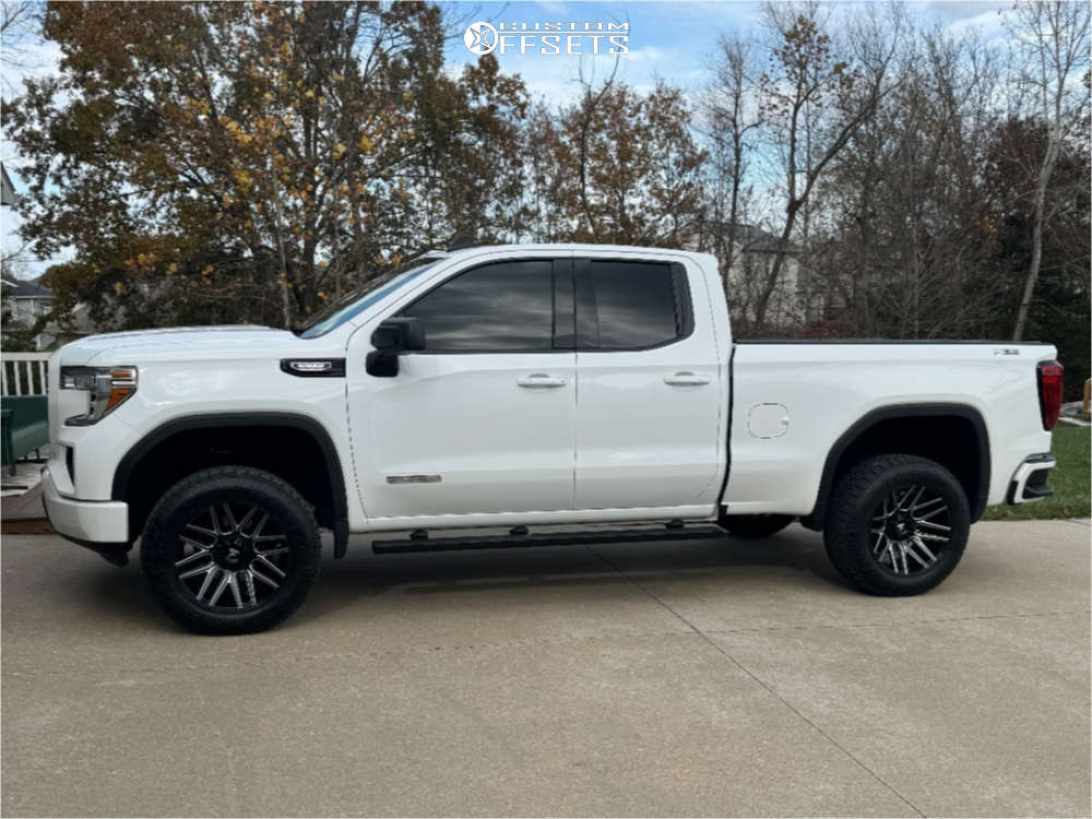 2021 GMC Sierra 1500 with 20x10 -19 Fittipaldi Offroad Fa14 and 275 ...
