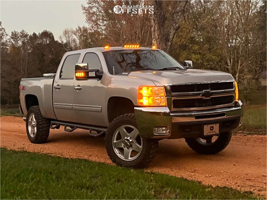 2007 Chevrolet Silverado 2500 HD with 20x8.5 12 4Play OE Wheels Cv91a ...