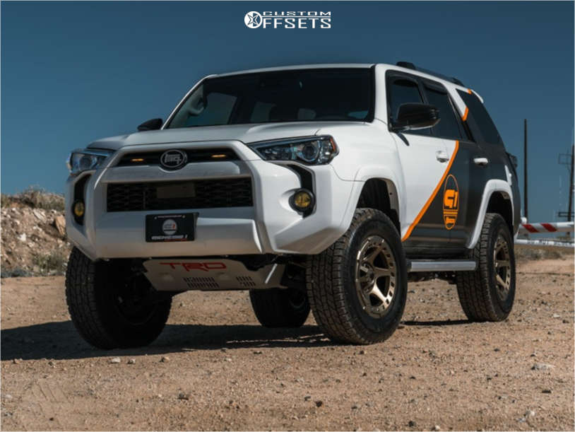 2022 Toyota 4Runner with 18x9 -12 Blaque Diamond Bd-o728 and 265/65R18 ...