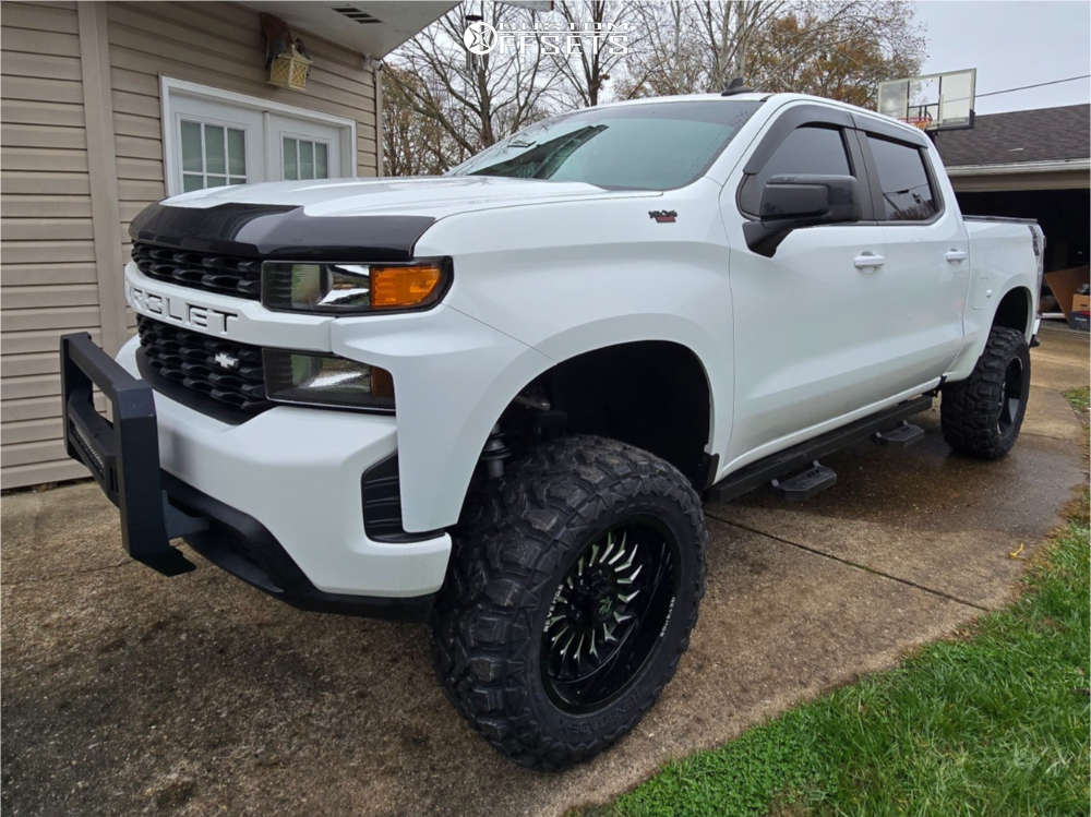 2020 Chevrolet Silverado 1500 with 20x10 -19 Revenge Offroad Rv-204 and ...