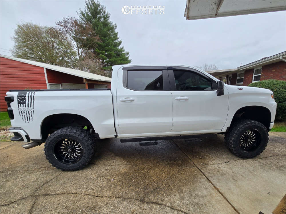 2020 Chevrolet Silverado 1500 with 20x10 -19 Revenge Offroad Rv-204 and ...