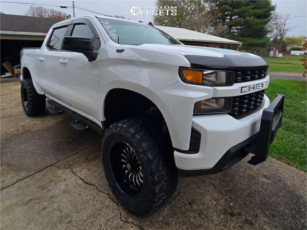2020 Chevrolet Silverado 1500 with 20x10 -19 Revenge Offroad Rv-204 and ...