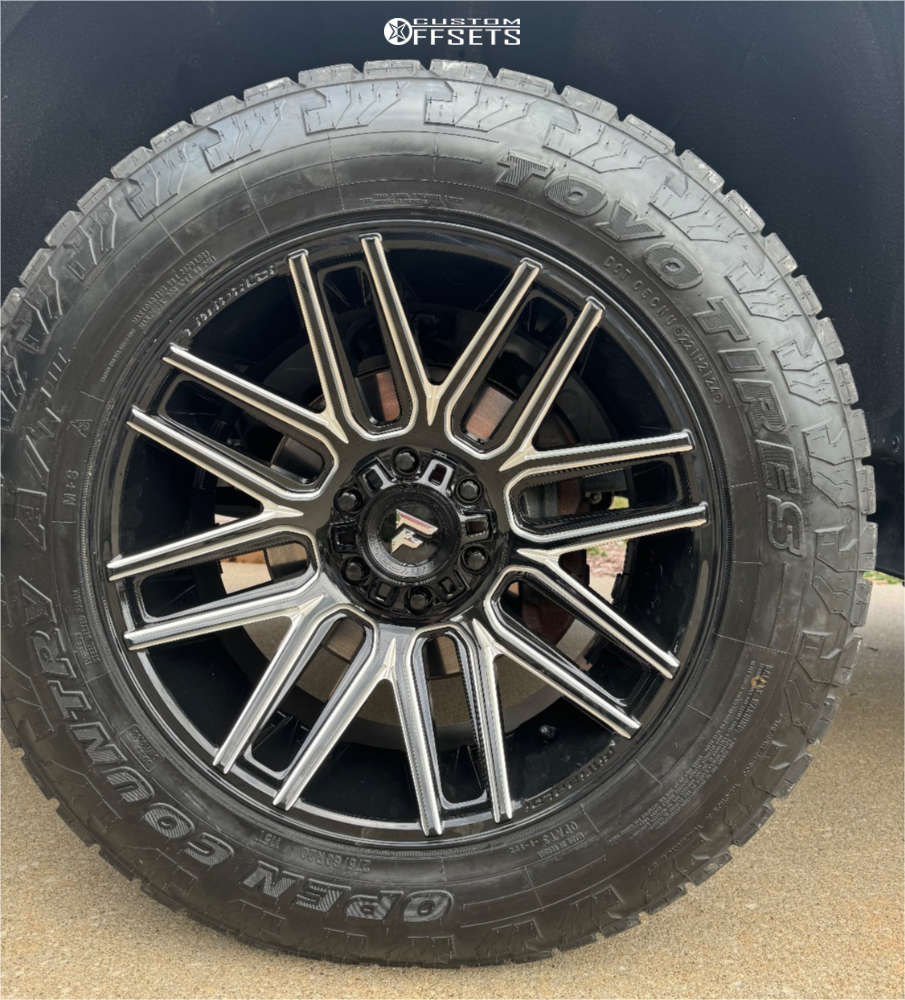 2021 GMC Sierra 1500 with 20x10 -19 Fittipaldi Offroad Fa14 and 275 ...