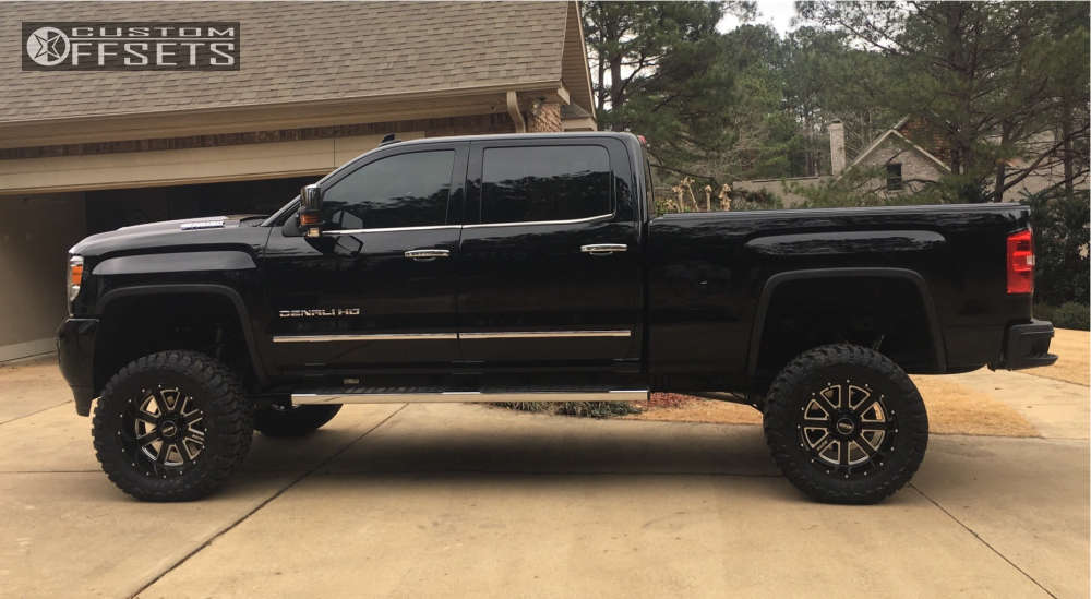 2018 GMC Sierra 2500 HD with 20x10 -25 Sota AWOL and 35/12.5R20 Toyo Tires Open Country M/T and ...