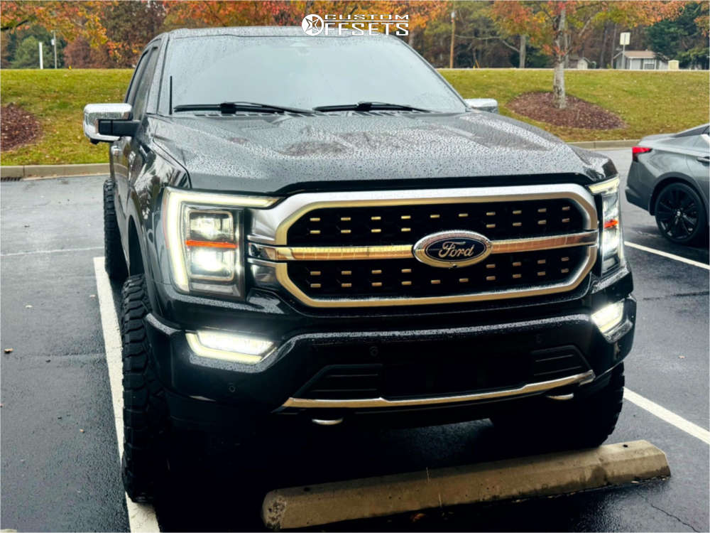 2023 Ford F-150 with 20x9 1 Fuel Rebar 6 and 37/12.5R20 Nitto Ridge ...