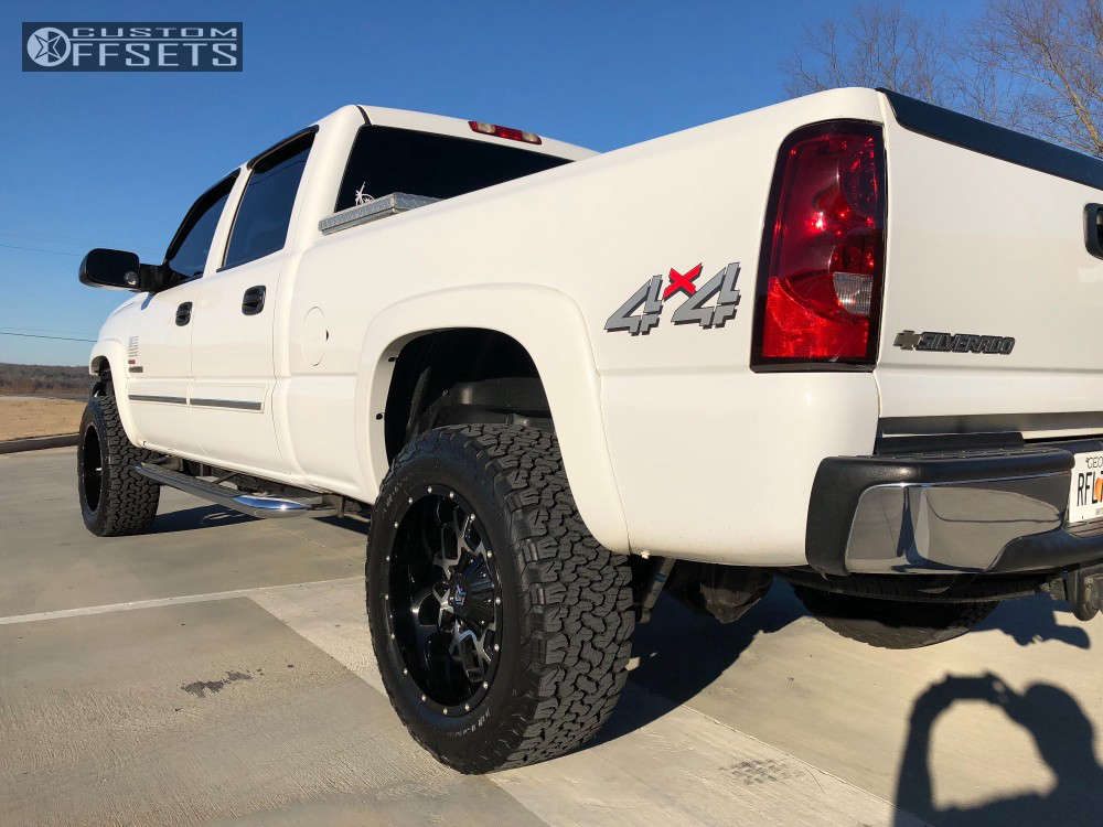 2005 Chevrolet Silverado 2500 HD with 20x10 -19 Dropstars 645MB and 305 ...