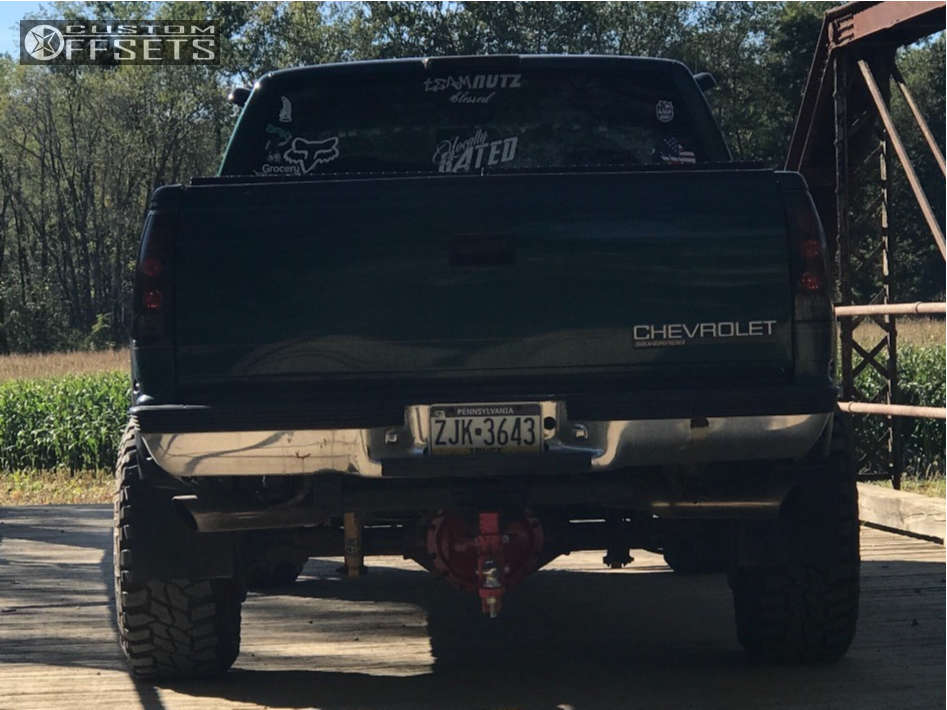 1998 Chevrolet K1500 with 15x8 -19 Pro Comp Series 69 and 33/12.5R15 ...