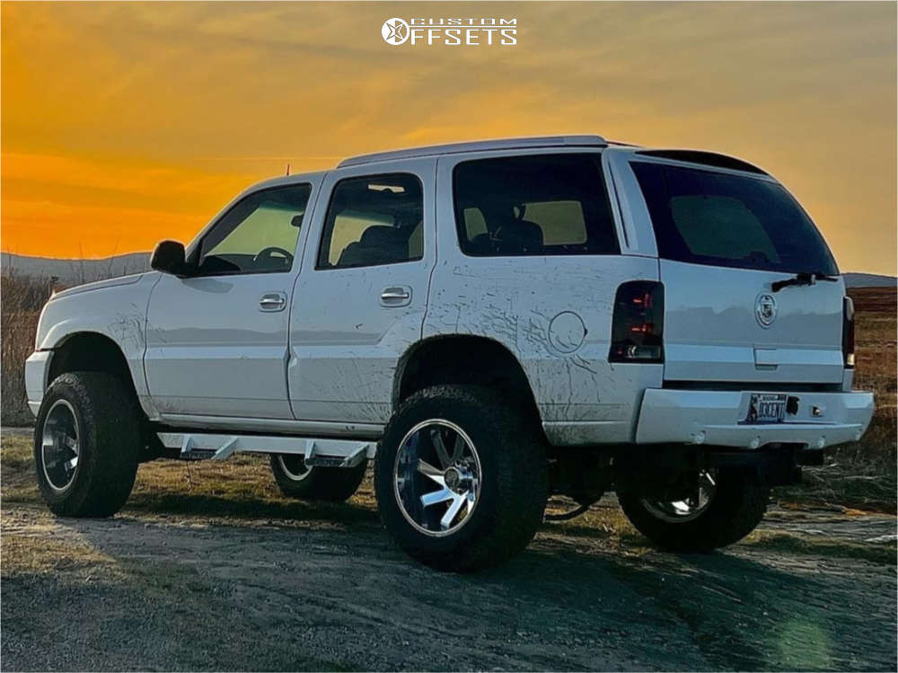 2005 Cadillac Escalade with 20x12 -51 ARKON OFF-ROAD Lincoln and 35/12 ...