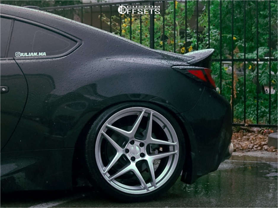 2023 Toyota GR86 with 18x9.5 35 Kansei Astro and 215/40R18 Hemisphere ...