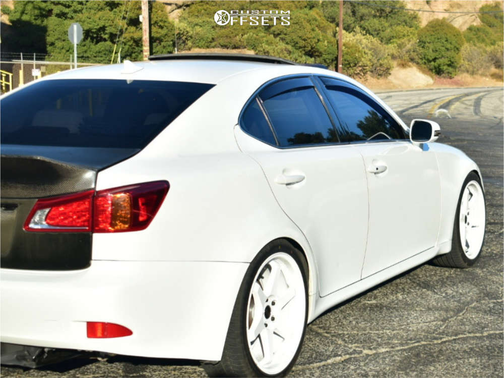 2010 Lexus IS250 with 19x8.5 35 Vors Tr37 and 235/35R19 Advanta HPZ-02 ...
