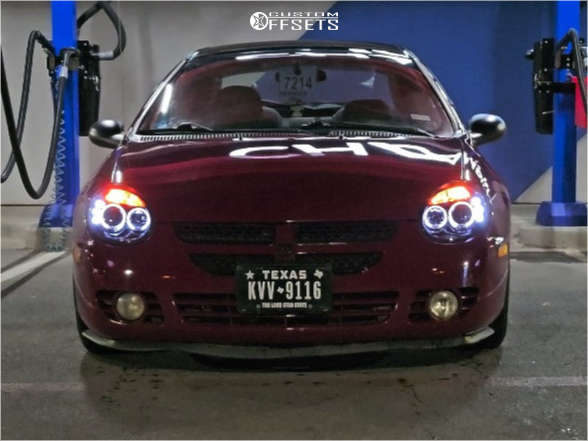2005 Dodge Neon with 15x6.5 38 NS Ns1507 and 195/65R15 Blackhawk Street ...