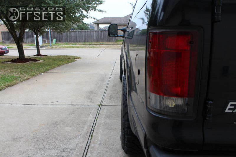 2003 Ford Excursion with 16x10 -25 Rebel Racing Sahara and 285/75R16 ...