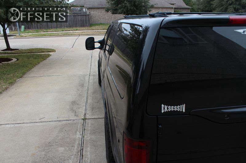 2003 Ford Excursion with 16x10 -25 Rebel Racing Sahara and 285/75R16 ...