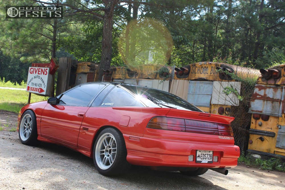 1990 Mitsubishi Eclipse with 17x9 35 Enkei RPF1 and 245/40R17 Federal ...