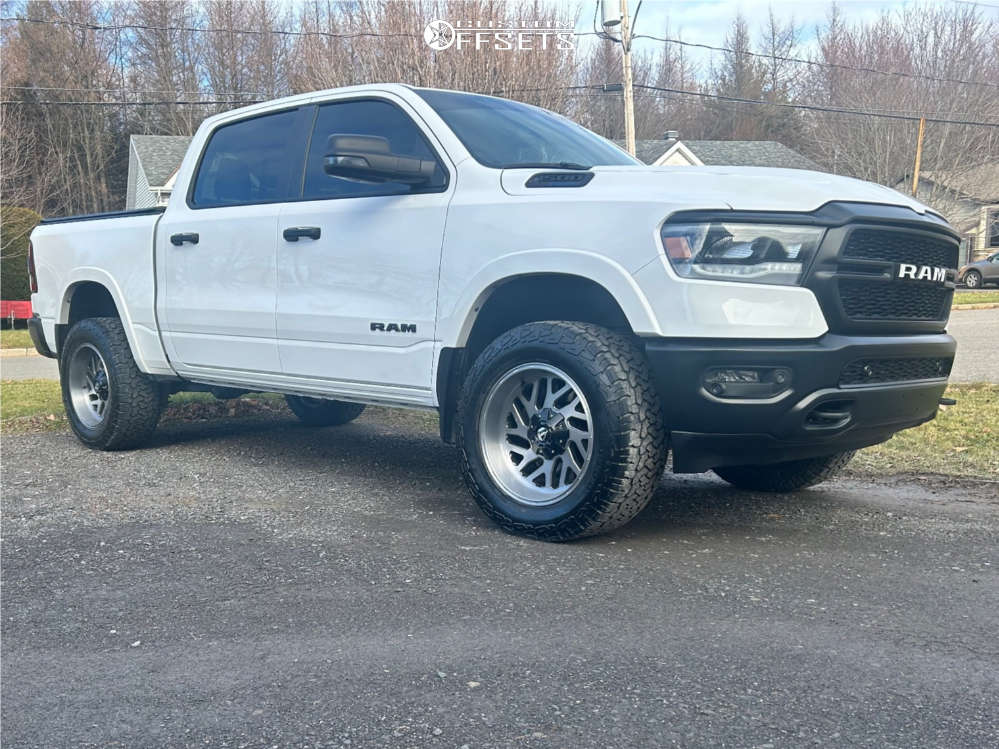 2023 Ram 1500 with 20x10 -19 Fuel Triton and 35/12.5R20 BFGoodrich All ...