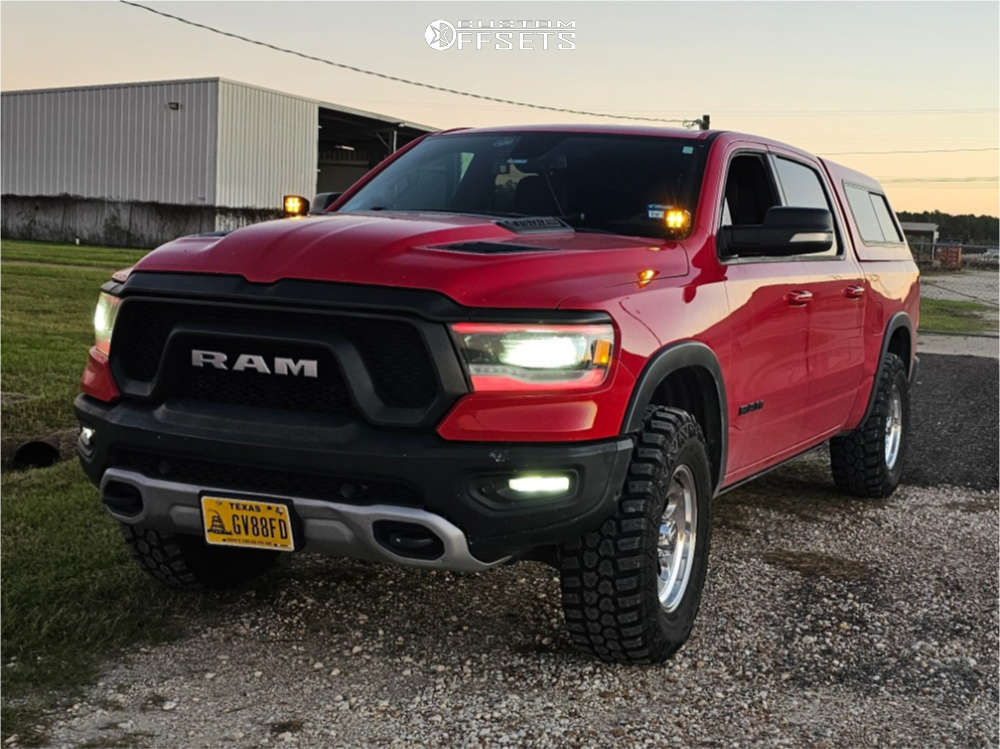 2019 Ram 1500 with 18x9 0 Alloy Ion Style 171 and 35/12.5R18 RBP ...