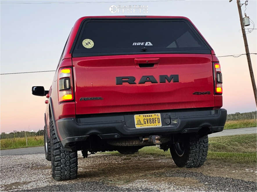2019 Ram 1500 with 18x9 0 Alloy Ion Style 171 and 35/12.5R18 RBP ...