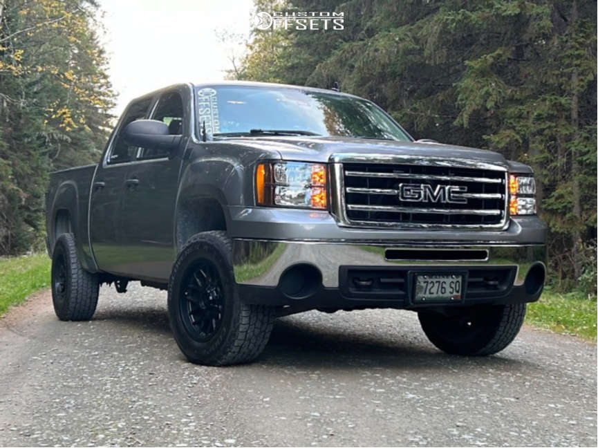 2012 GMC Sierra 1500 with 17x9 0 Gear Off-Road Magnus and 265/70R17 Cooper Discoverer At3 4s and ...