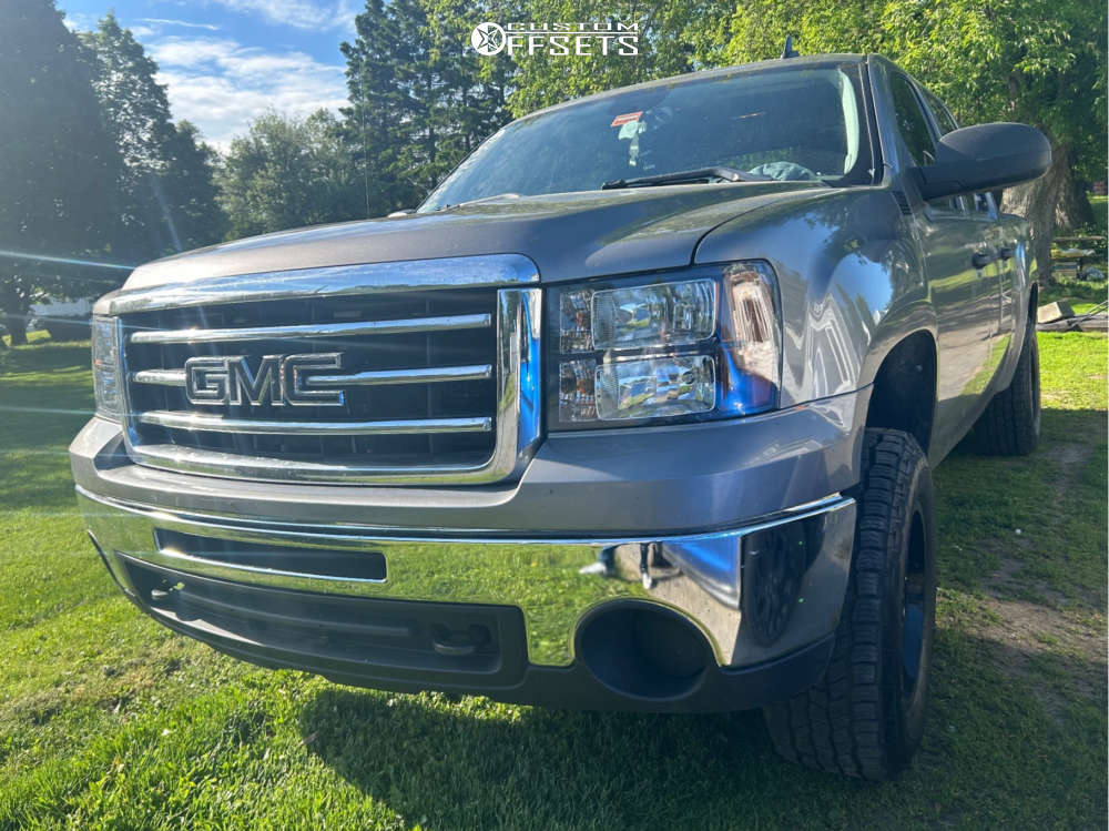 2012 GMC Sierra 1500 with 17x9 0 Gear Off-Road Magnus and 265/70R17 Cooper Discoverer At3 4s and ...