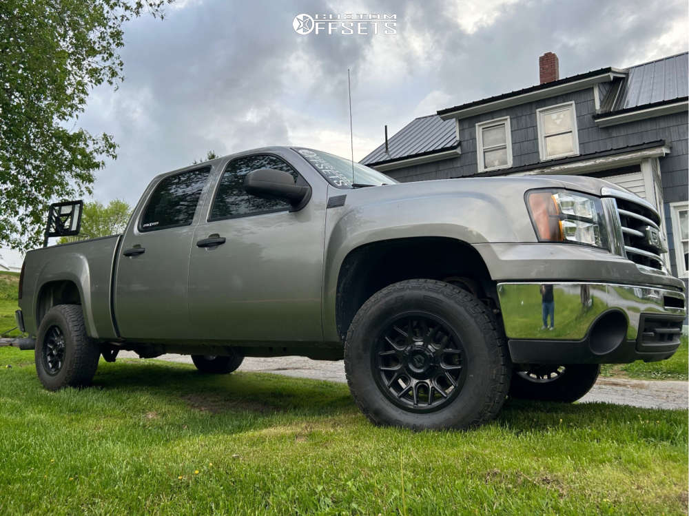 2012 GMC Sierra 1500 with 17x9 0 Gear Off-Road Magnus and 265/70R17 Cooper Discoverer At3 4s and ...