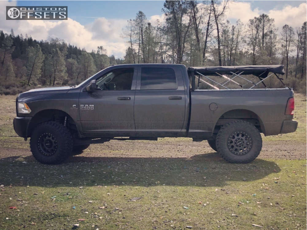 2017 Ram 2500 with 18x9 18 Method Vex and 315/70R18 Toyo Tires Open ...