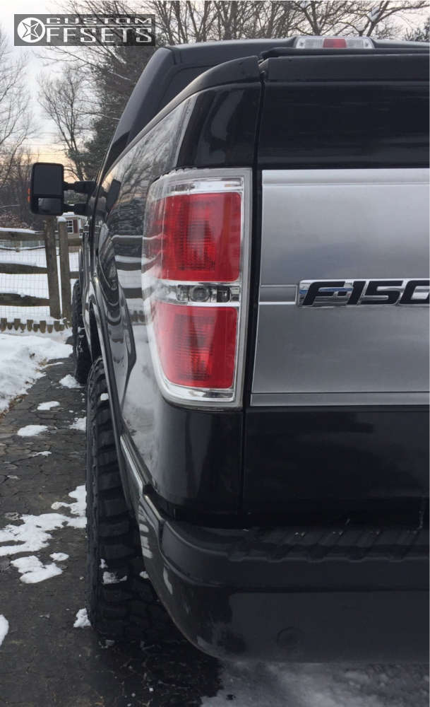 2014 Ford F-150 with 20x9 18 Dropstars 645b and 35/12.5R20 Mastercraft ...