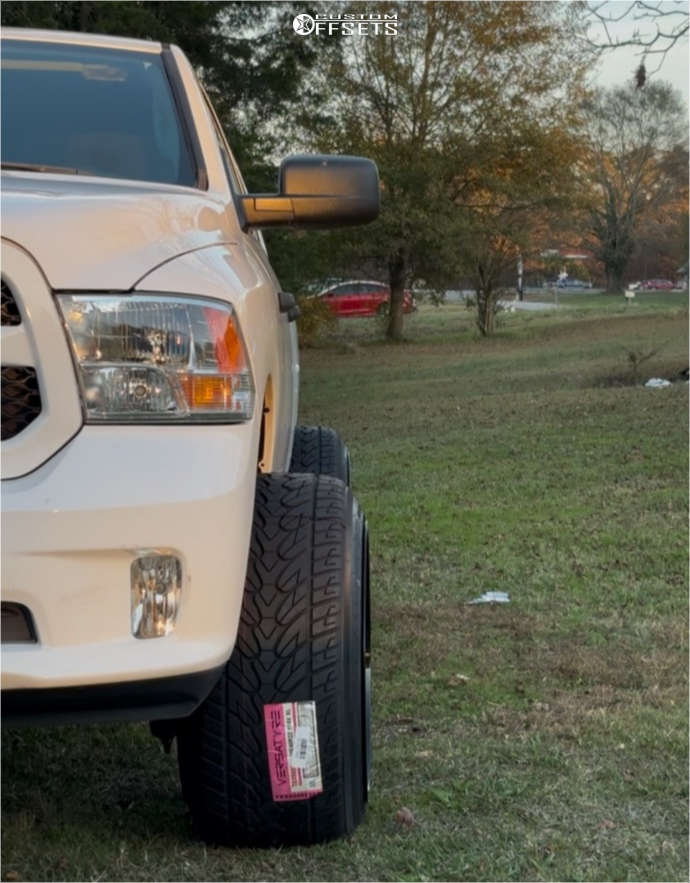 2018 Ram 1500 with 22x14 -76 Xtreme Mudder Xm-339 and 305/40R22 ...