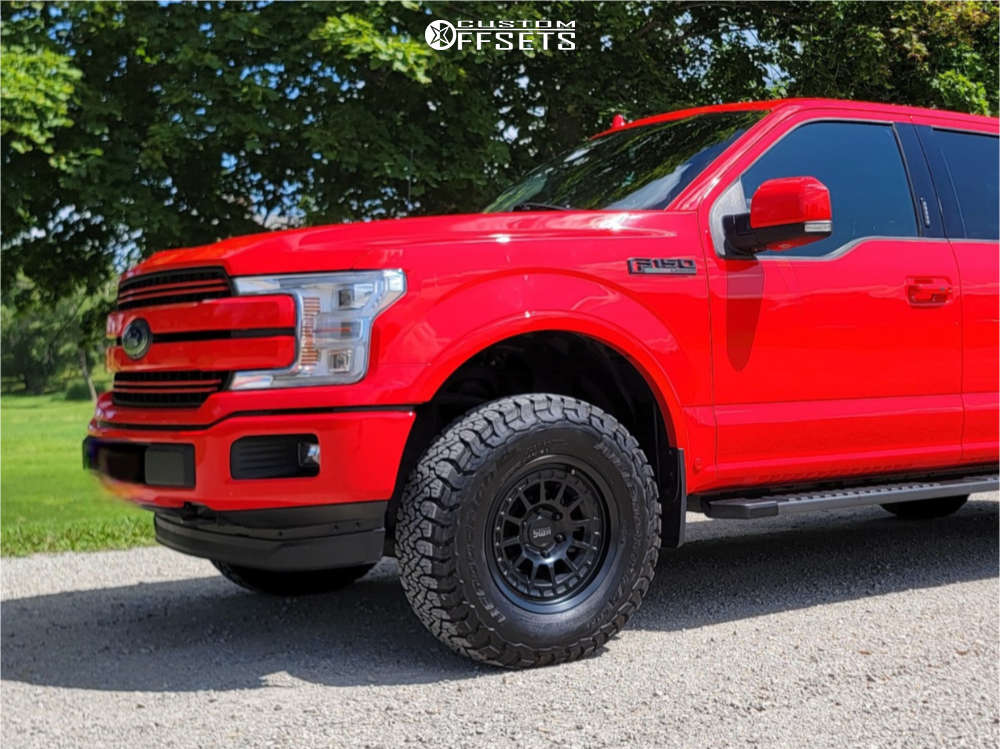 2018 Ford F-150 with 17x8.5 0 KMC Km719 and 285/70R17 BFGoodrich All Terrain T/a Ko3 and ...