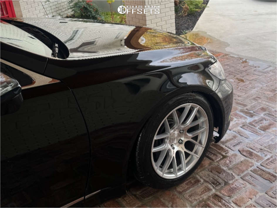 2008 Lexus LS460 with 18x9.5 35 Aodhan Ah-x and 255/45R18 Toyo Tires ...