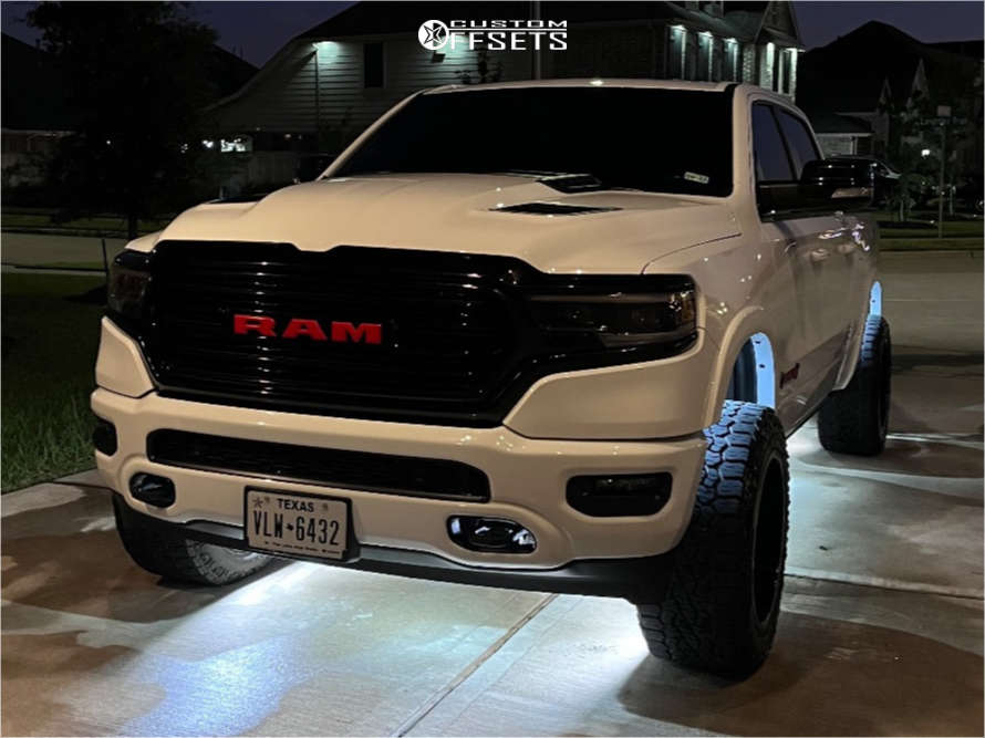 2022 Ram 1500 with 20x12 -44 Specialty Forged Sf023 and 33/12.5R20 ...