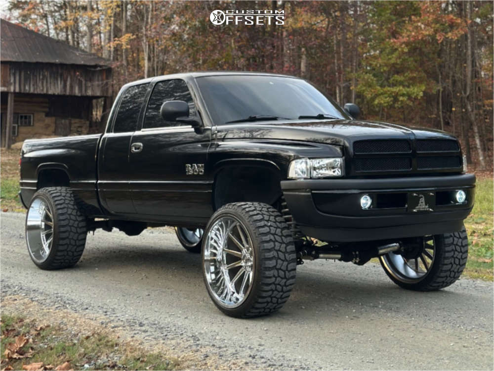 1998 Dodge Ram 1500 with 26x14 -76 Artem Offroad A203 and 35/13.5R26 Haida HD869 and Suspension ...