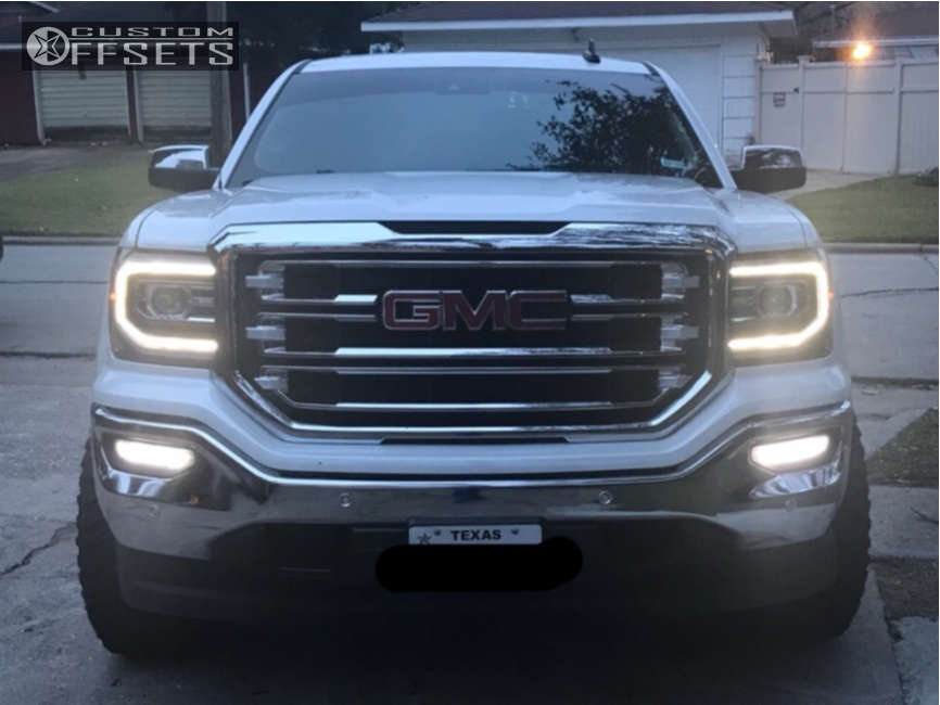 2017 GMC Sierra 1500 with 22x12 -44 Asanti Offroad Ab810 and 33/12.5R22 ...