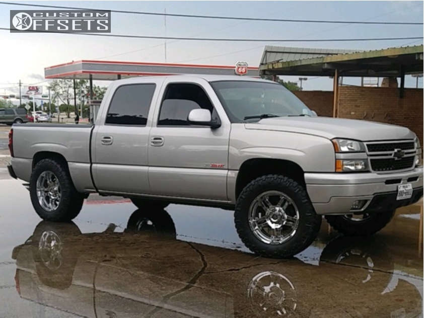 2007 Chevrolet Silverado 1500 Classic with 20x9 0 American Racing Ax181 ...
