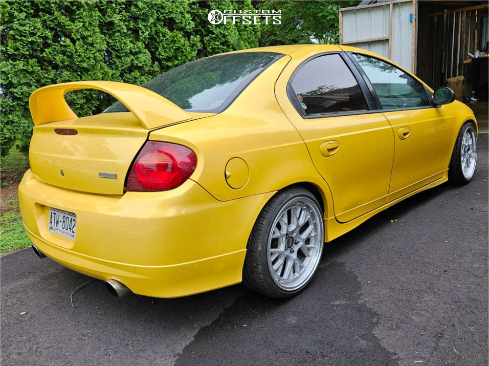 2003 Dodge Neon with 18x8.5 30 ESR Cs11 and 215/35R18 Lexani Lxuhp-207 ...