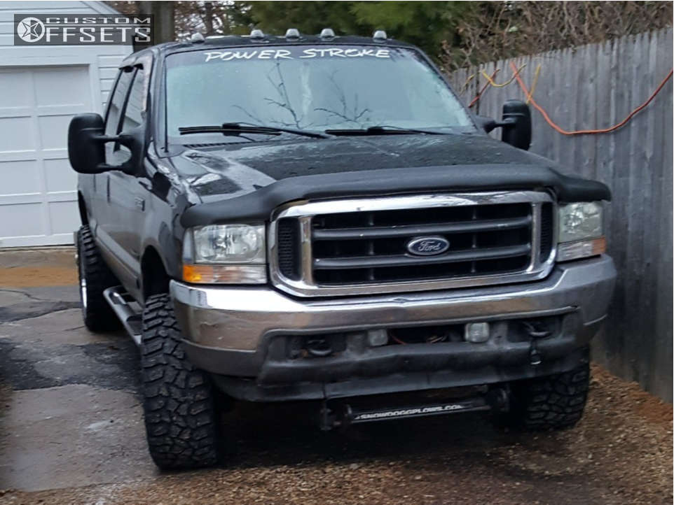2003 Ford F-350 Super Duty with 20x9 -12 Vision Bomb and 295/55R20 ...