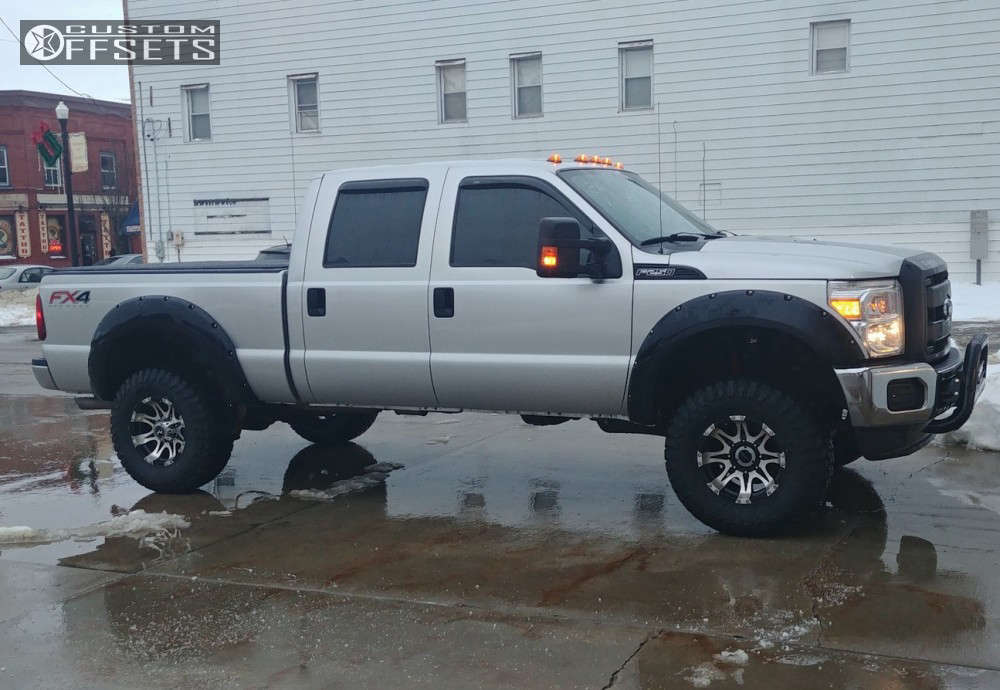 2012 Ford F-250 Super Duty with 17x9 -12 Raceline Raptor and 35/12.5R17 ...