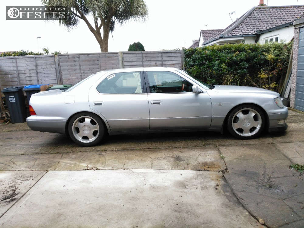 1999 Lexus LS400 with 18x8.5 45 SSR Strahl Urban Edition and 235/35R18 ...