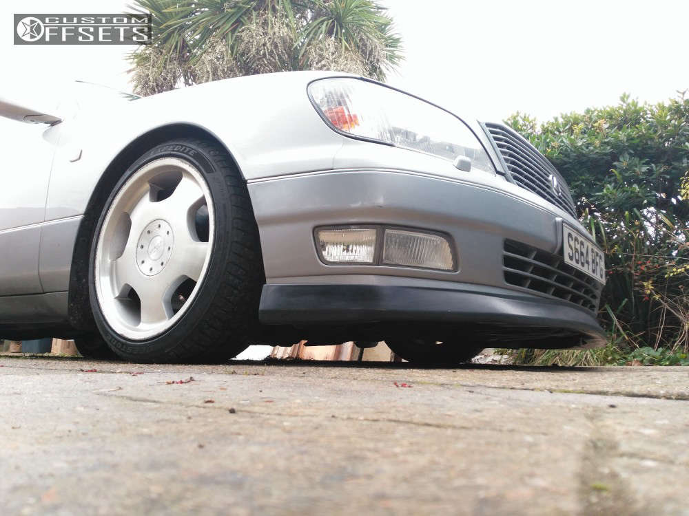 1999 Lexus LS400 with 18x8.5 45 SSR Strahl Urban Edition and 235/35R18 ...