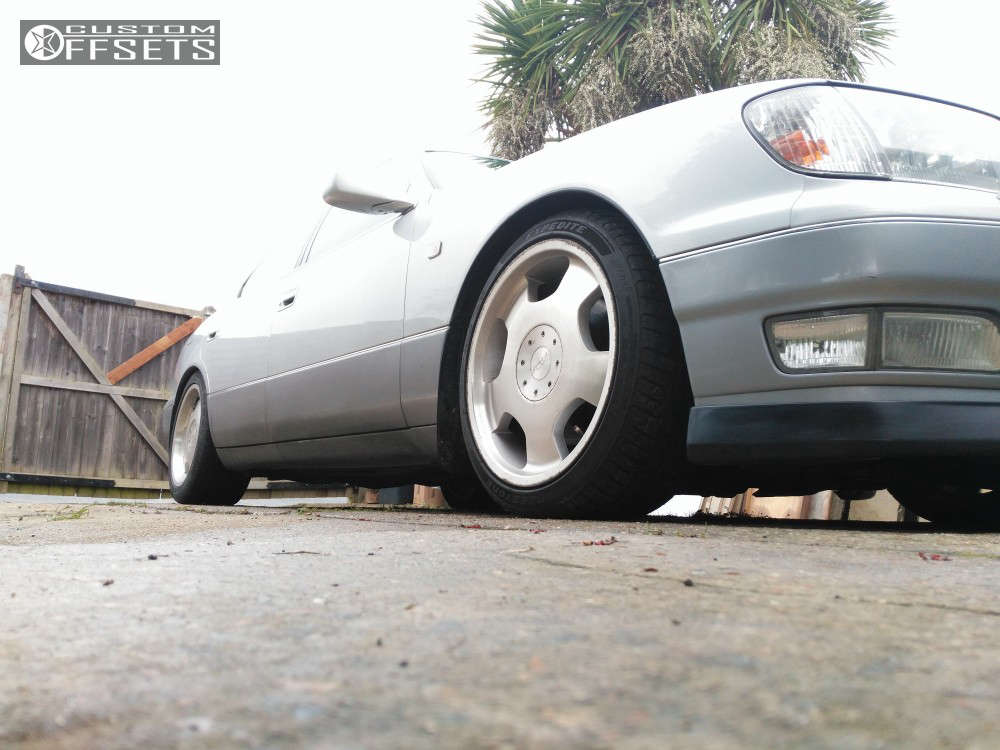 1999 Lexus LS400 with 18x8.5 45 SSR Strahl Urban Edition and 235/35R18 ...