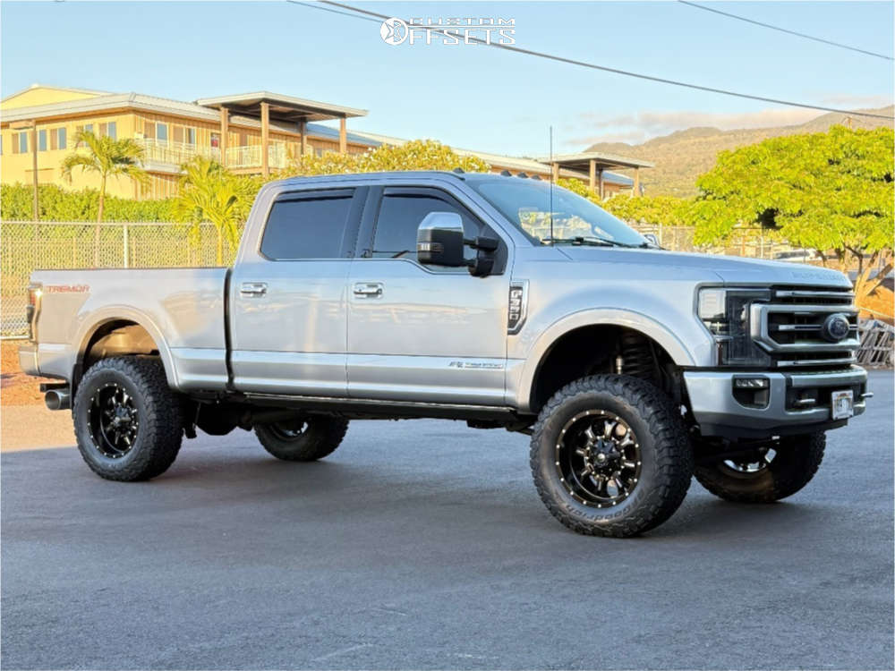 2022 Ford F-350 Super Duty with 20x10 -24 Fuel Krank and 37/12.5R20 ...