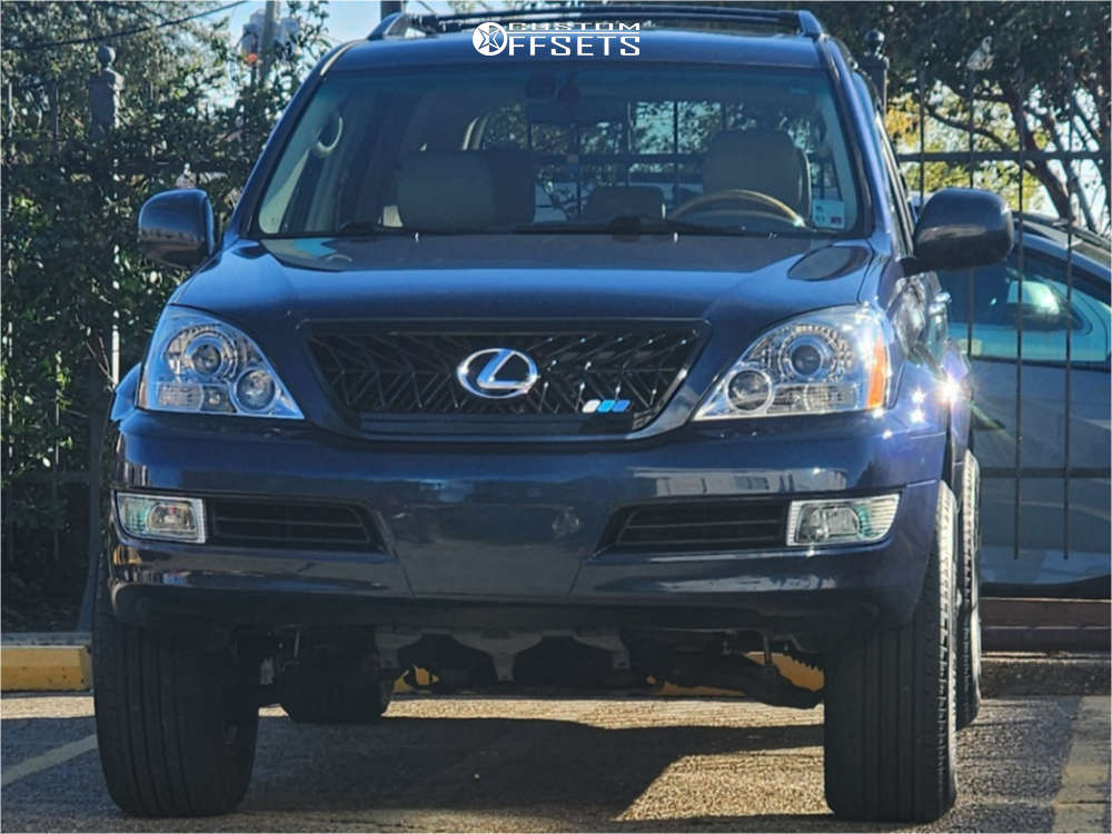 2005 Lexus GX470 with 18x9 0 XF Offroad Xf-234 and 265/65R18 Michelin ...