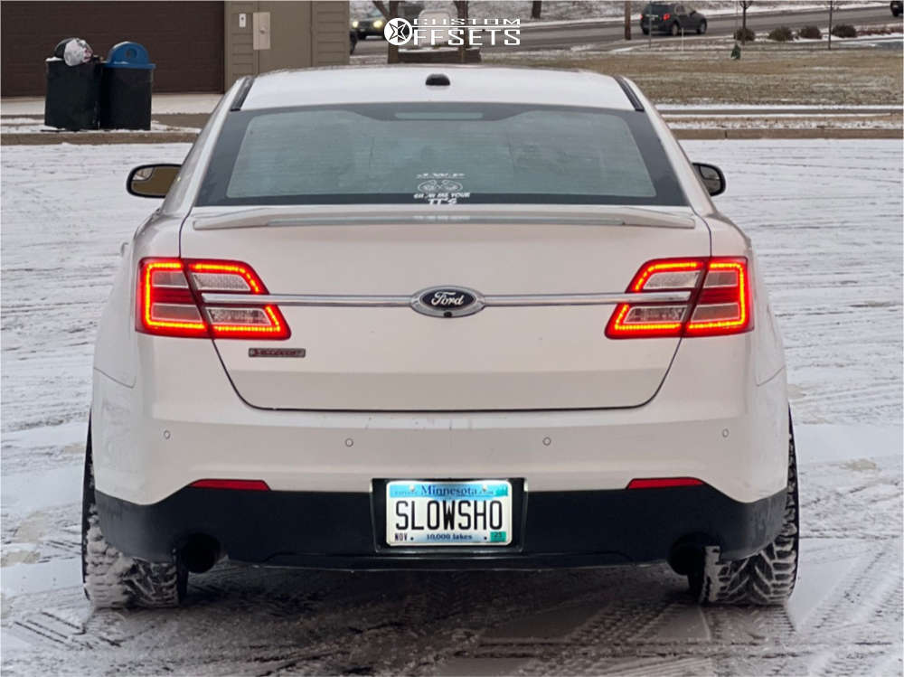 2013 Ford Taurus with 20x9 25 Verde Axis and 275/40R20 Nokian ...