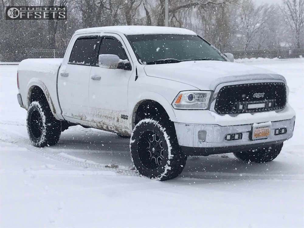 2016 Ram 1500 with 20x10 -19 Mayhem Fierce and 35/12.5R20 Federal ...