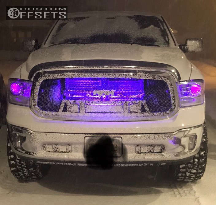 2016 Ram 1500 with 20x10 -19 Mayhem Fierce and 35/12.5R20 Federal ...