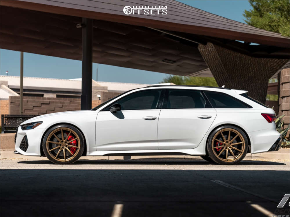 2023 Audi RS6 Avant with 22x10.5 10 Velgen VF10 and 285/30R22 ...